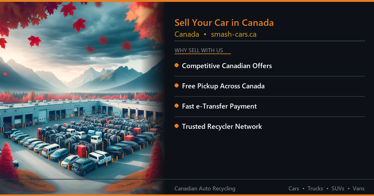 Sell Your Car in Canada | SMASH Cars